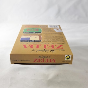 The Legend of Zelda | NTSC | Nintendo | NES | En | Reproduction Box - Etsy