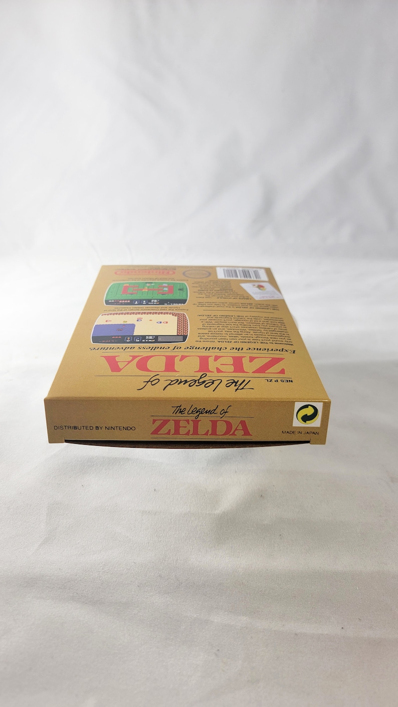 The Legend of Zelda NTSC Nintendo NES En - Etsy