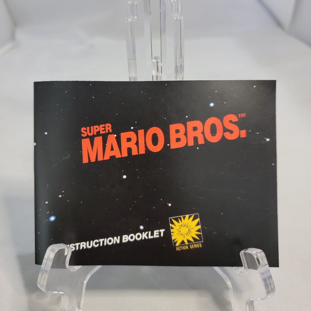 Super Mario Brothers | NTSC | Nintendo | NES | En | User Instruction ...