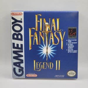 Final Fantasy Legend 2 | NTSC | Gameboy | GB | En | Reproduction Box ...