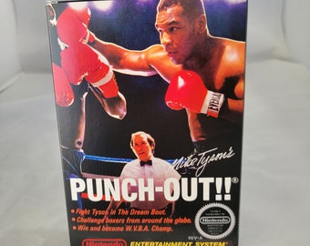 Mike Tyson's Punch Out NES Box Manual Poly Block Dust Cover NO GAME Included - Etsy