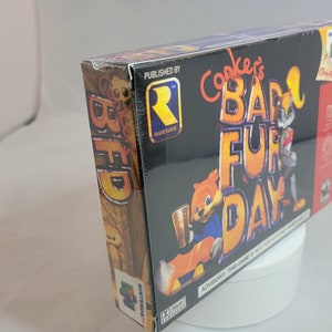 Conker's Bad Fur Day | NTSC | Nintendo 64 | N64 | En | Reproduction Box ...