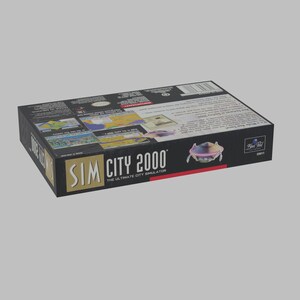 Sim City 2000 | NTSC | Super Nintendo | SNES | En | Reproduction Box ...