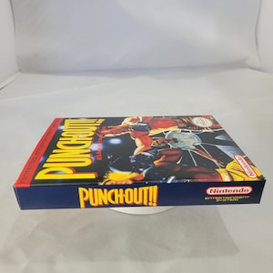 Punch Out | NTSC | Nintendo | NES | En | Reproduction Box - Etsy