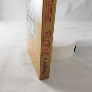 The Legend of Zelda | NTSC | Nintendo | NES | En | Reproduction Box - Etsy