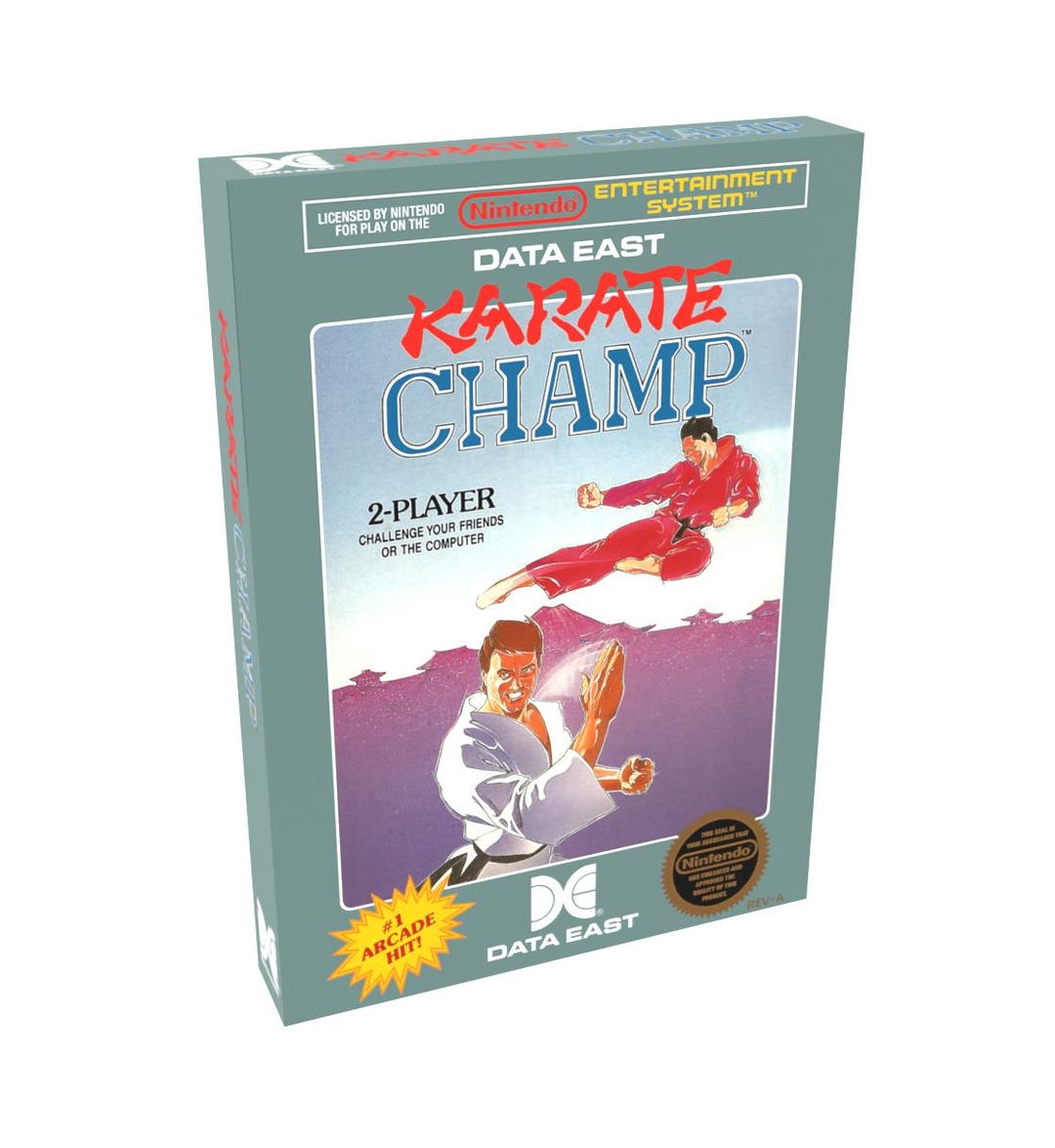 Karate Champ | NTSC | Nintendo | NES | En | Reproduction Box - Etsy