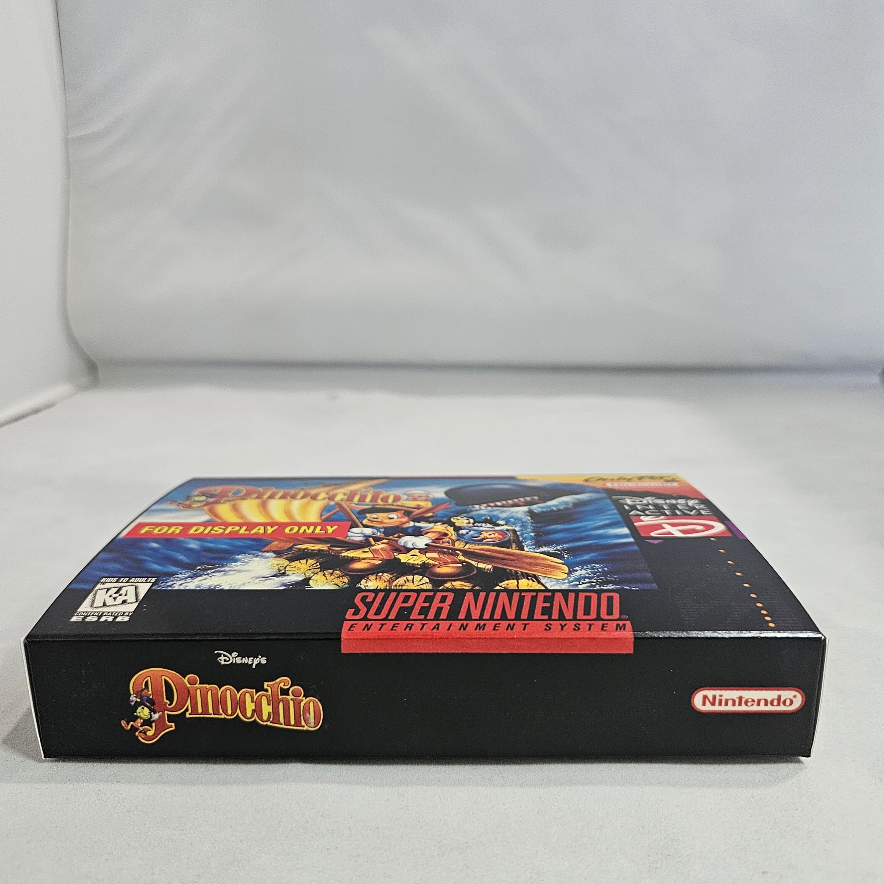 Pinocchio | NTSC | Super Nintendo | SNES | En | Reproduction Box and ...