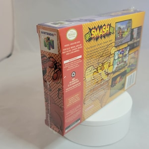 Super Smash Brothers | NTSC | Nintendo 64 | N64 | En | Reproduction Box ...