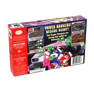 Power Rangers Lightspeed Rescue | NTSC | Nintendo 64 | N64 | En ...