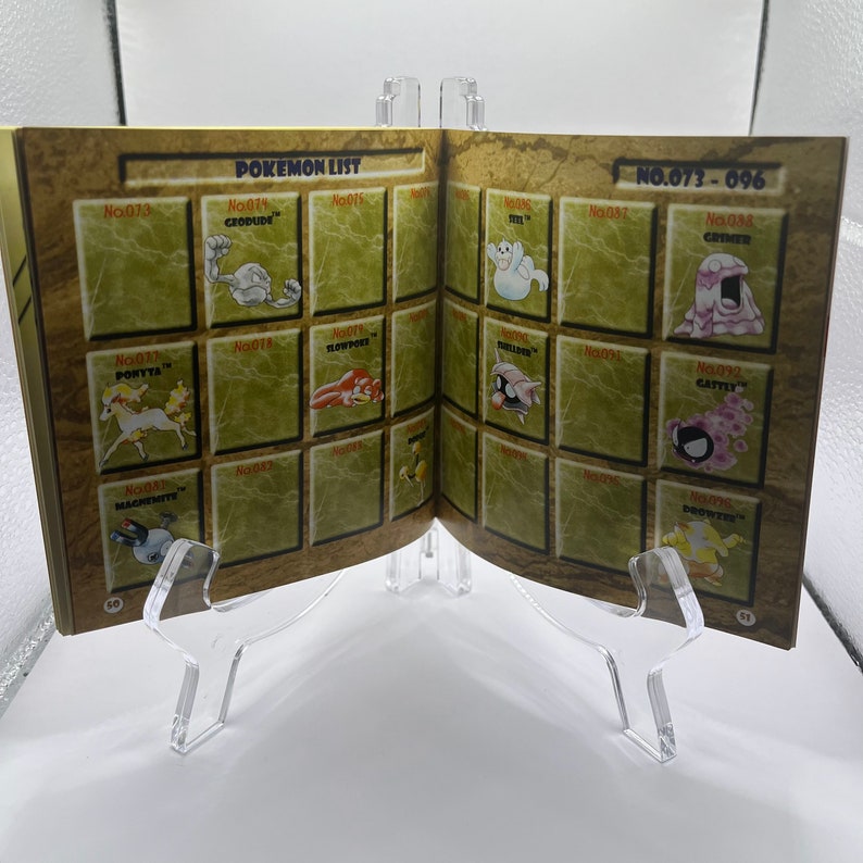 Pokemon Blue | NTSC | Gameboy | GB | En | User Instruction Manual - Etsy