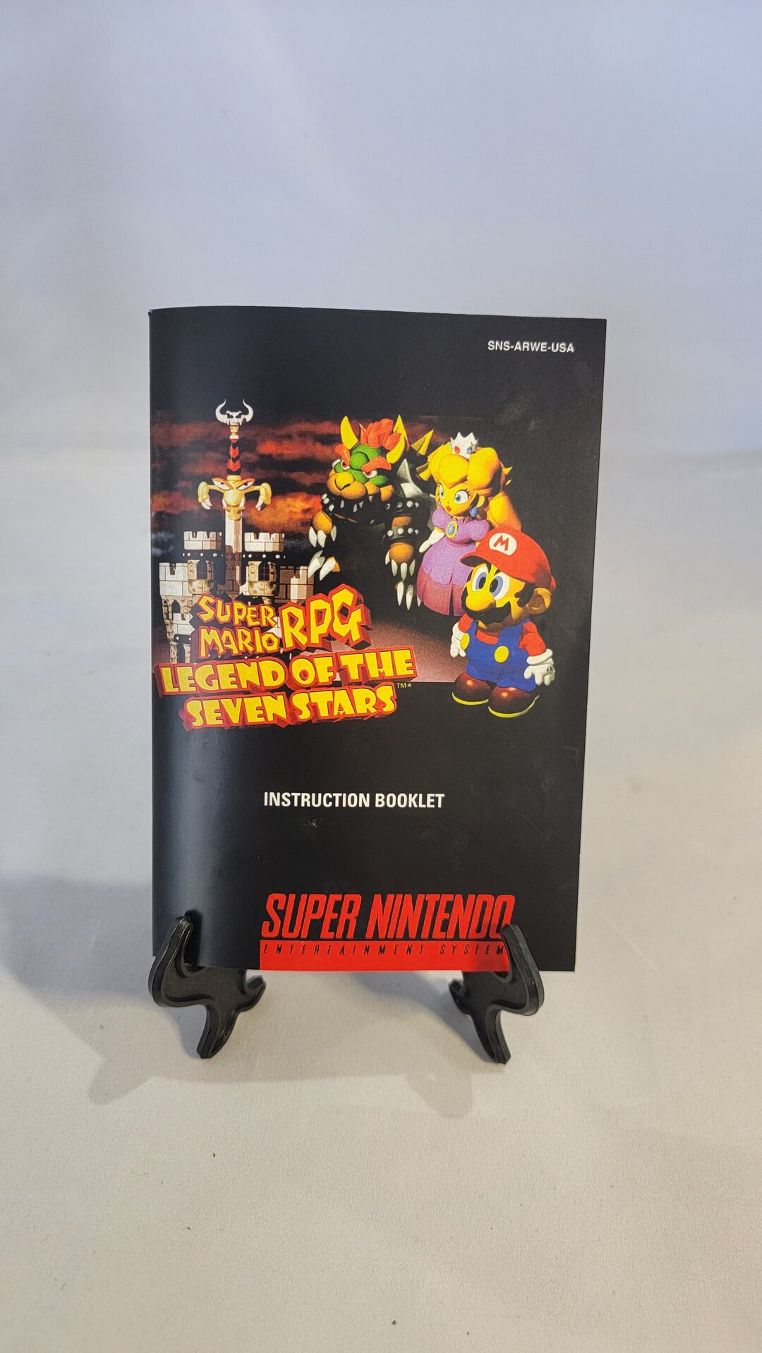 Super Mario RPG | NTSC | Super Nintendo | SNES | En | User Instruction ...