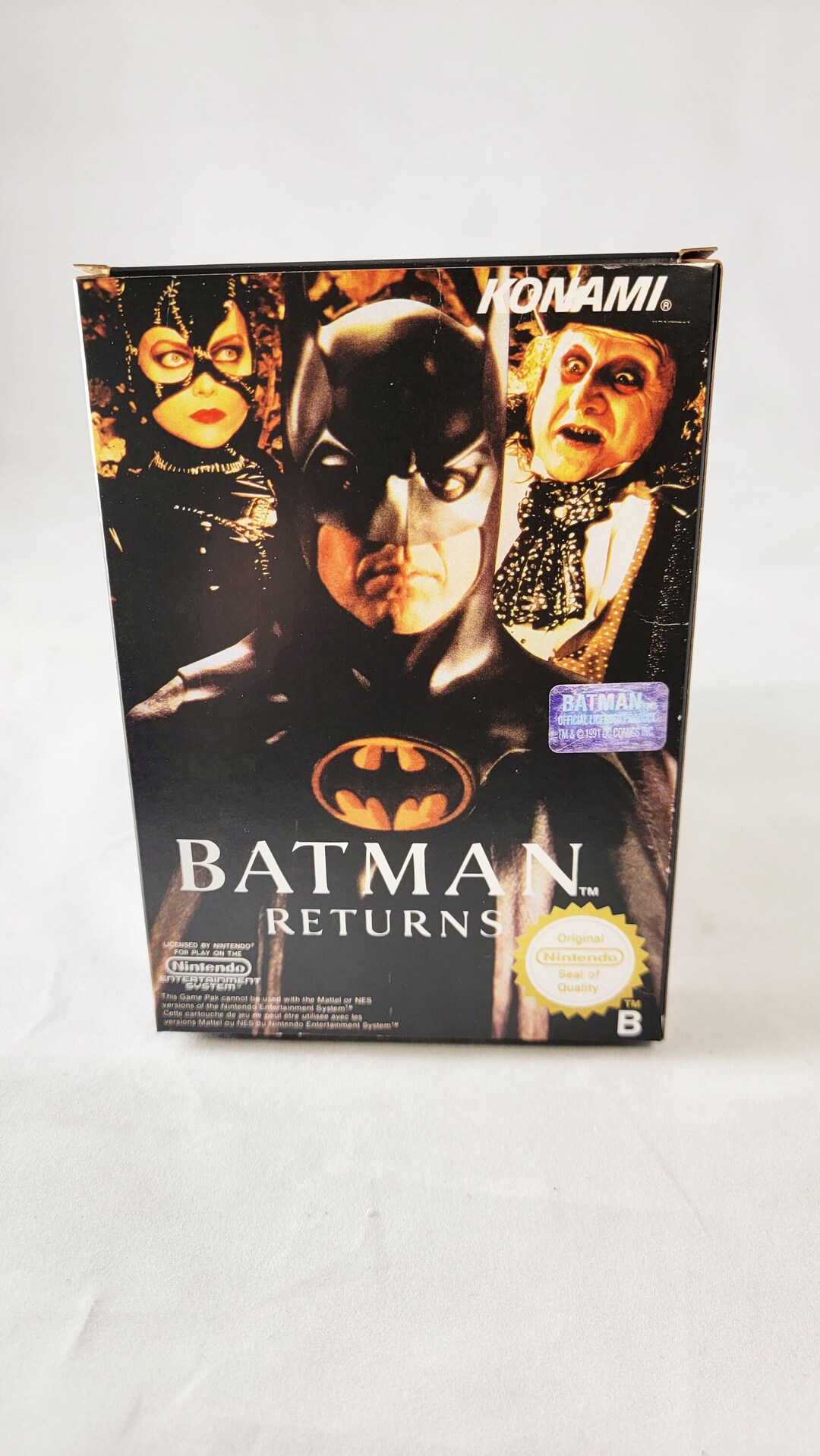 Batman Returns PAL Nintendo NES Enfr Reproduction - Etsy