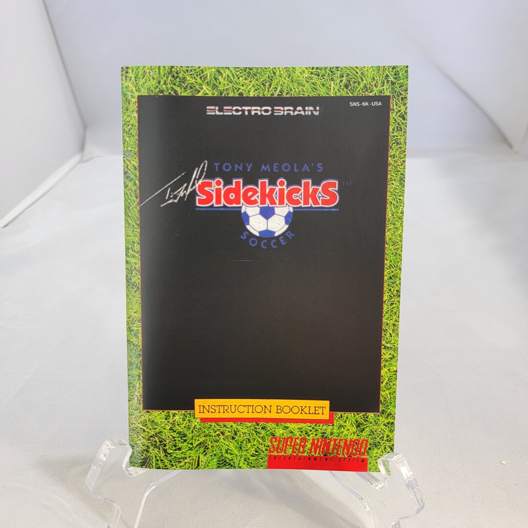 Tony Meola's Sidekicks Soccer | NTSC | Super Nintendo | SNES | En ...