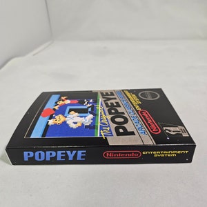 Popeye | NTSC | Nintendo | NES | En | Reproduction Box - Etsy