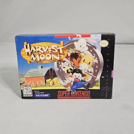 Reproduction snes boxes store
