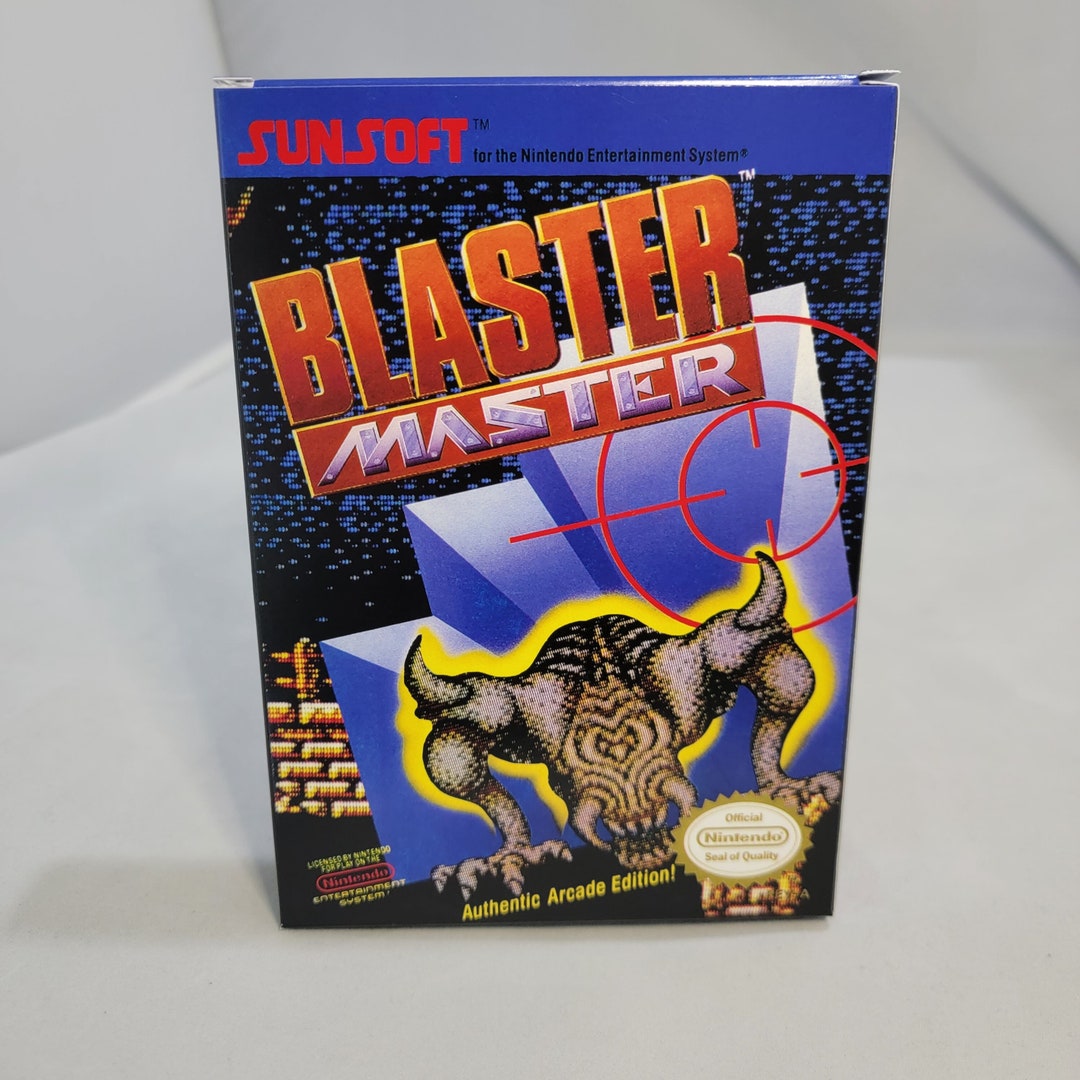 Blaster Master | NTSC | Nintendo | NES | En | Reproduction Box - Etsy