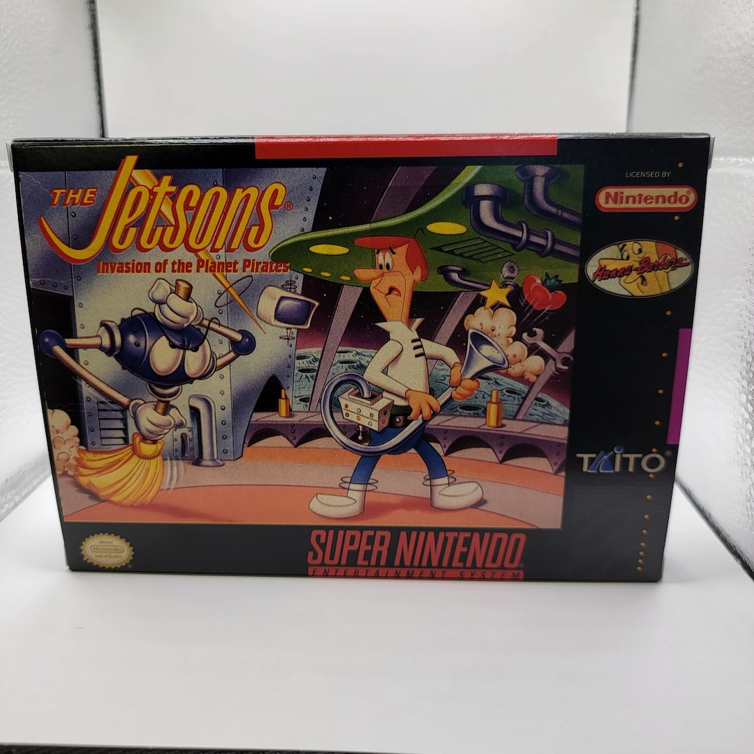 The Jetsons | NTSC | Super Nintendo | SNES | En | Reproduction Box and ...