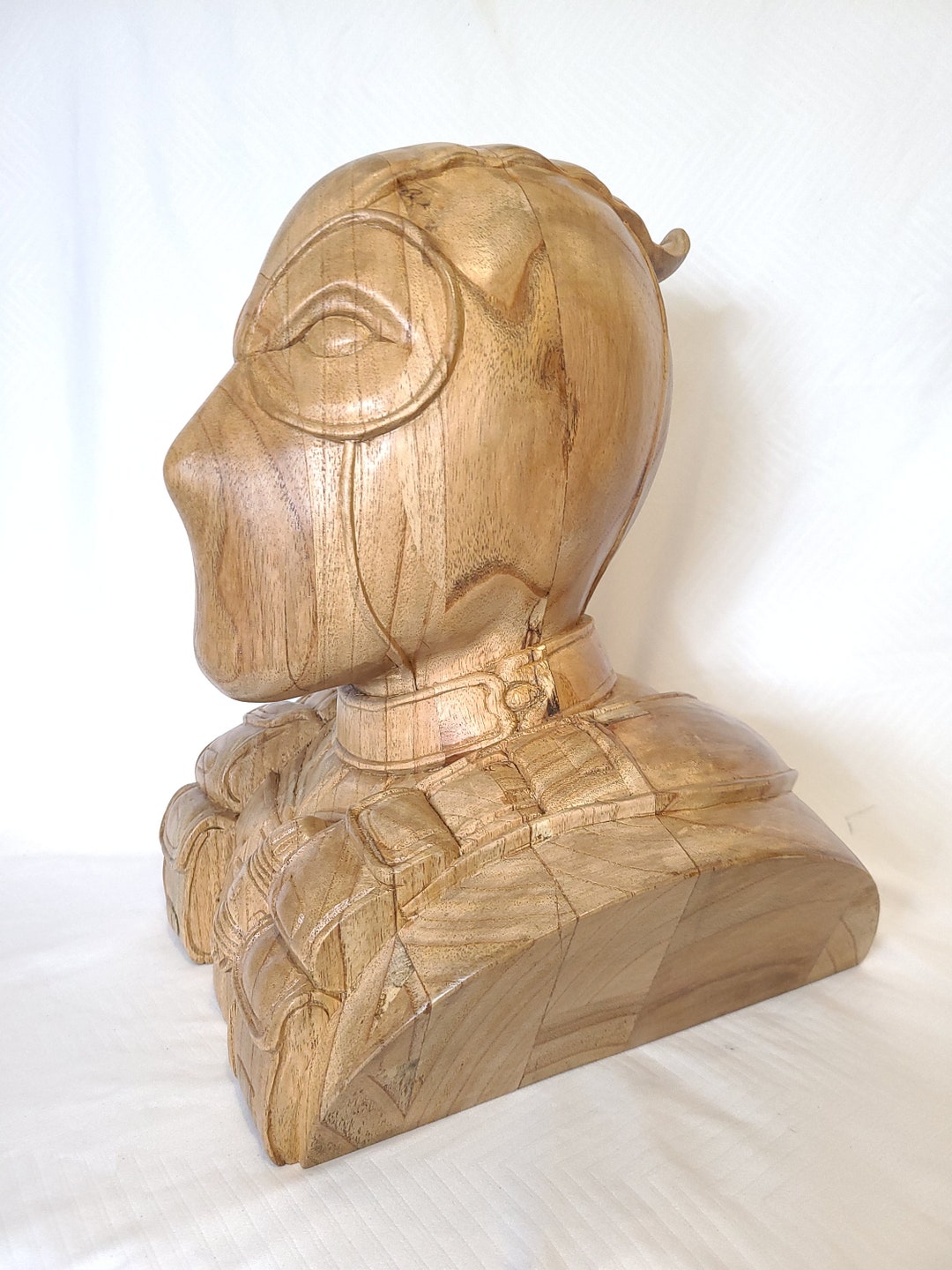 MARVEL DEADPOOL life Size 100% Hand Carved 16lbs - Etsy