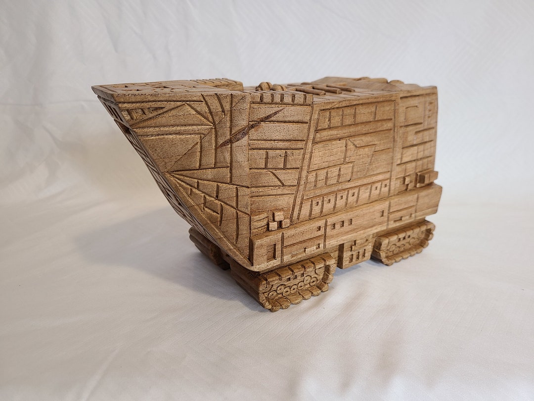 Star Wars - Jawa SAND CRAWLER (LARGE Size) 100% Solid Wood Hand Carved ...