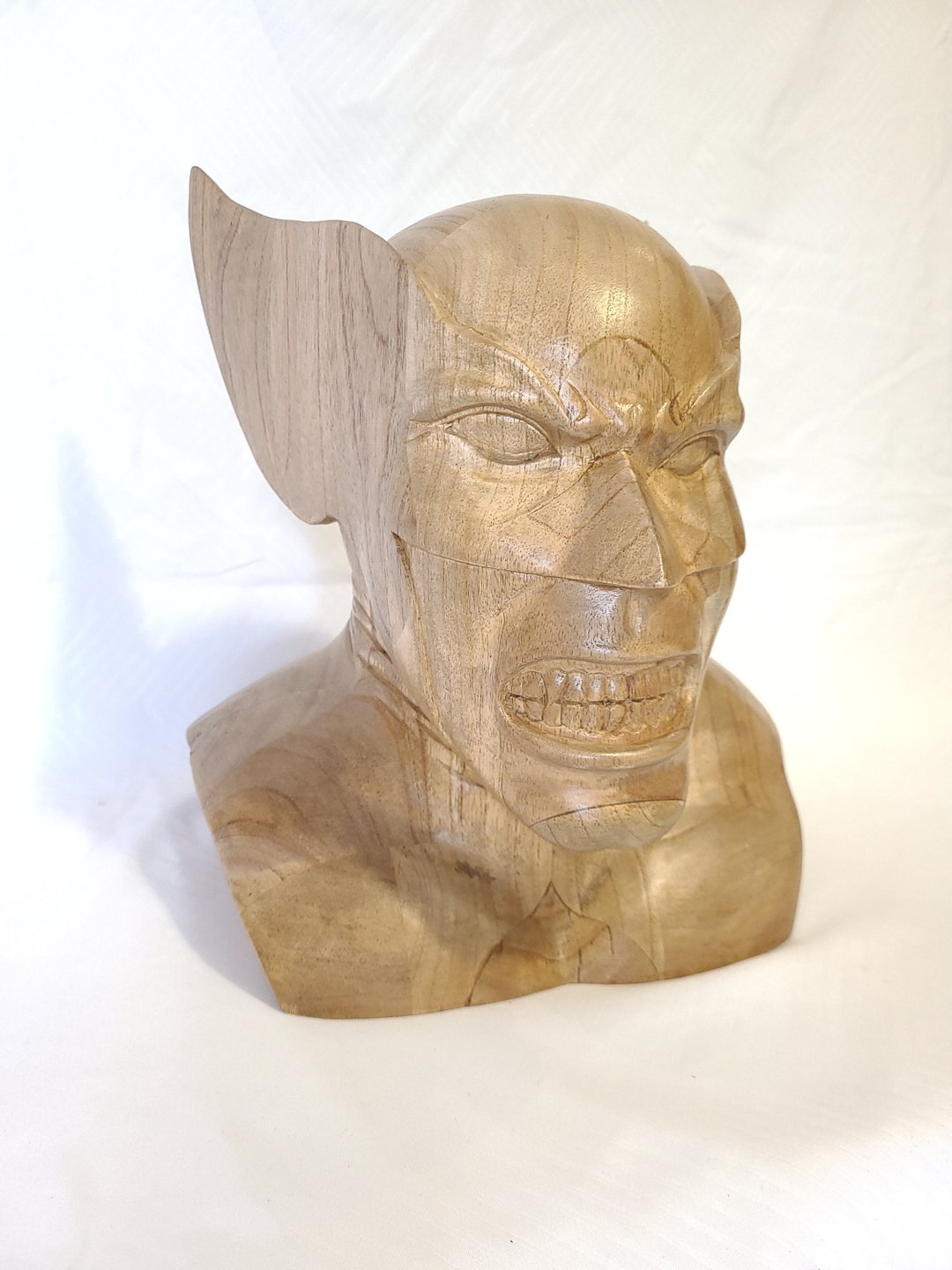 MARVEL- WOLVERINE 100% Hand Carved - Etsy