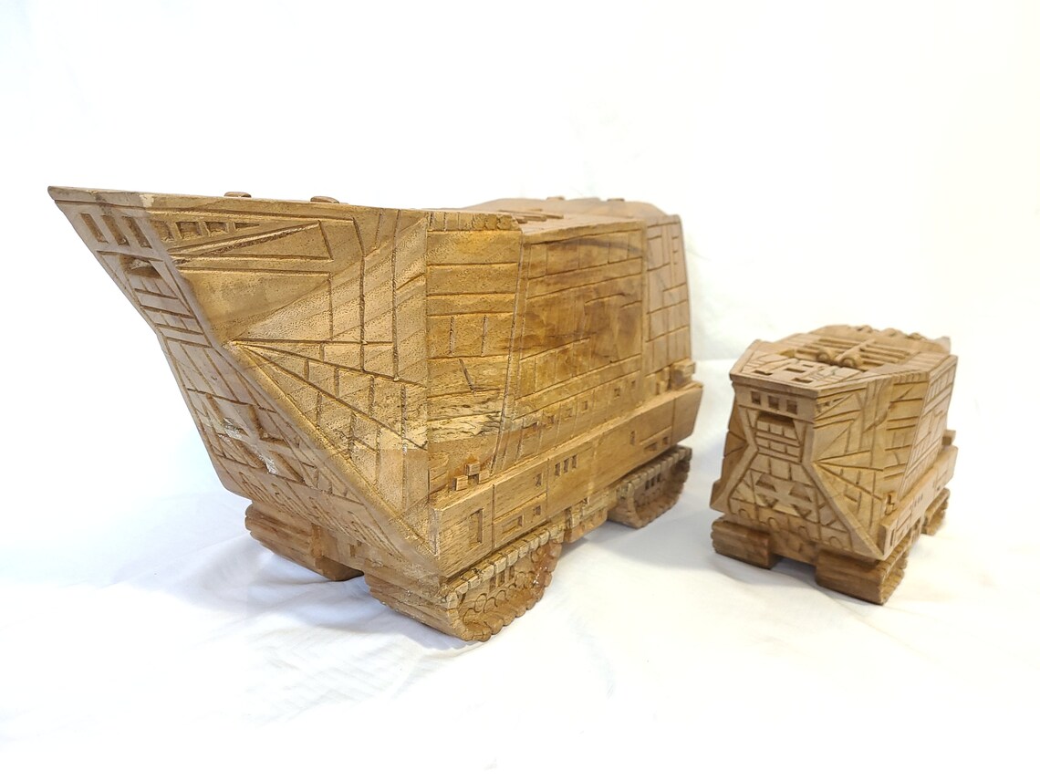 Star Wars Jawa SAND CRAWLER LARGE Size 100% Solid Wood - Etsy UK