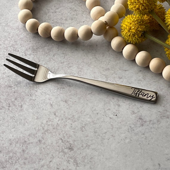 Personalized Charcuterie Fork Personalized Dessert Fork - Etsy