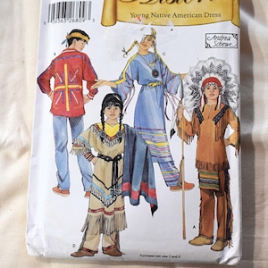 native indian dress pattern