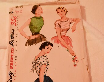 1950s Simplicity Pattern - Etsy