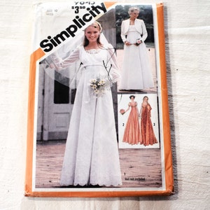Size 10 UNCUT Vintage 1970s Simplicity 9845 Sewing Pattern Misses ...