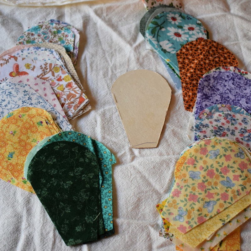 Dresden Paper Pieces - Etsy