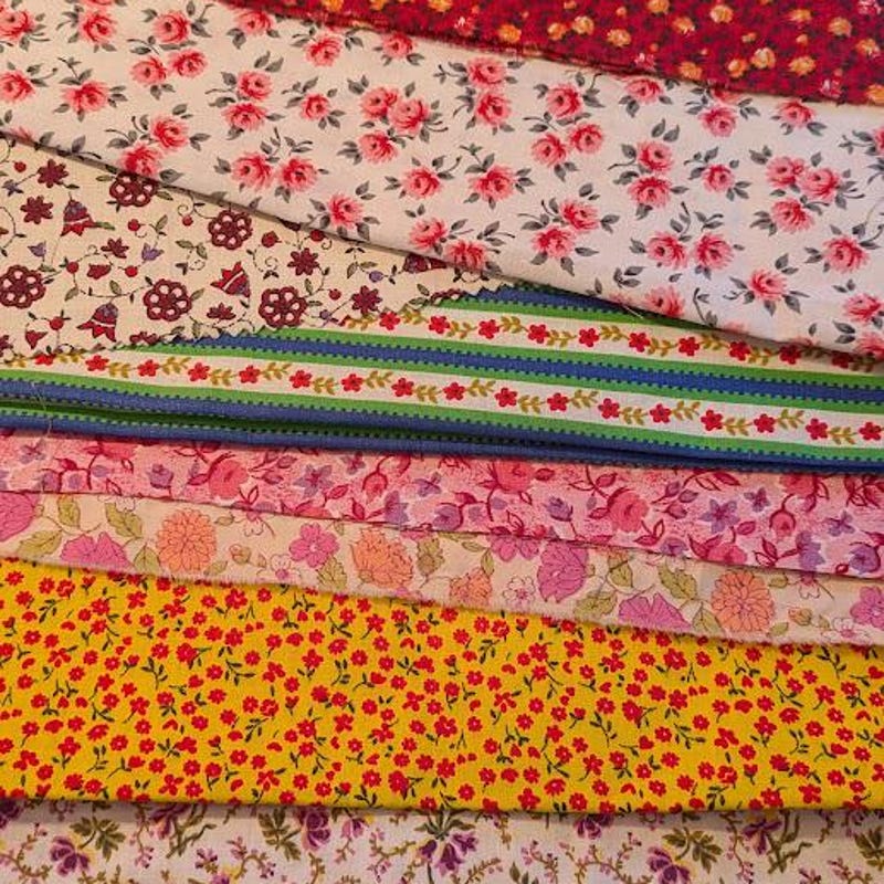 Vintage Fabric - Etsy