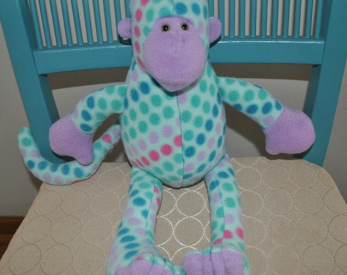 Adorable Mitch the Monkey Stuffed Animal Plushie Funky Friends Factory ...