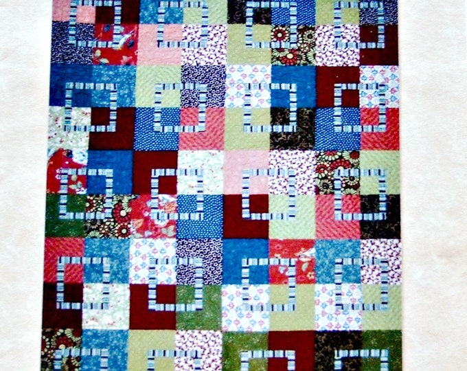 UNCUT Modern Quilting Sewing Pattern, Boxed Blessings by Ingrid Barlow ...