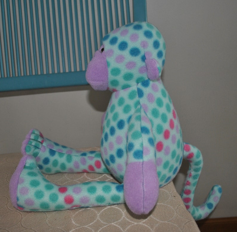 Adorable Mitch the Monkey Stuffed Animal Plushie Funky | Etsy