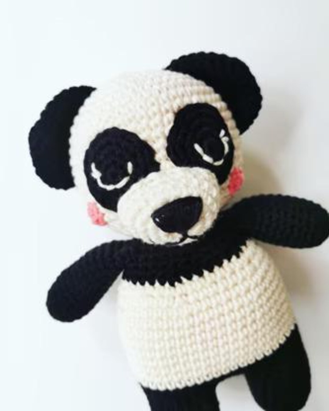 Pam the Panda Crochet Pattern Pdf, Crochet Animal, Amigurumi Panda, DIY ...
