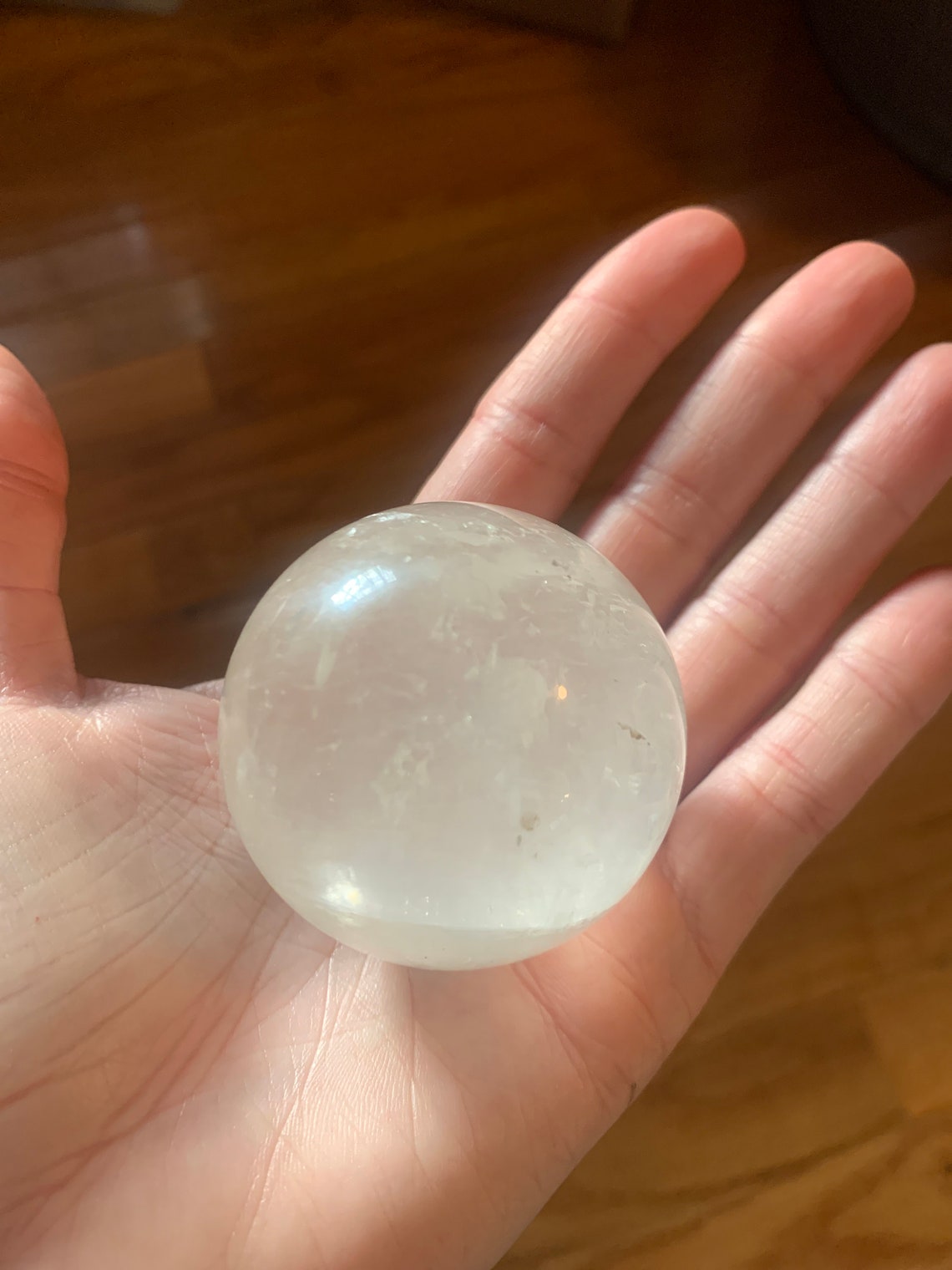Honey Calcite Sphere - Etsy