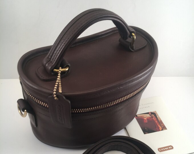 Coach Bag / Rare Coach Bag / Vintage Coach Bag / Coach Purse Brown ...