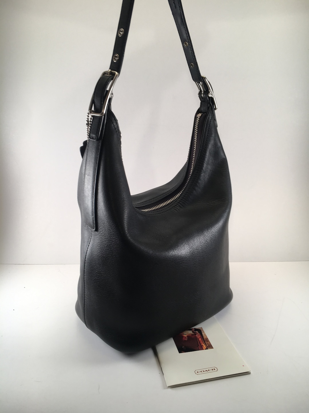 Vintage Coach Bag / Legacy Coach Top Zip West Hobo Shoulder Bag / Coach ...