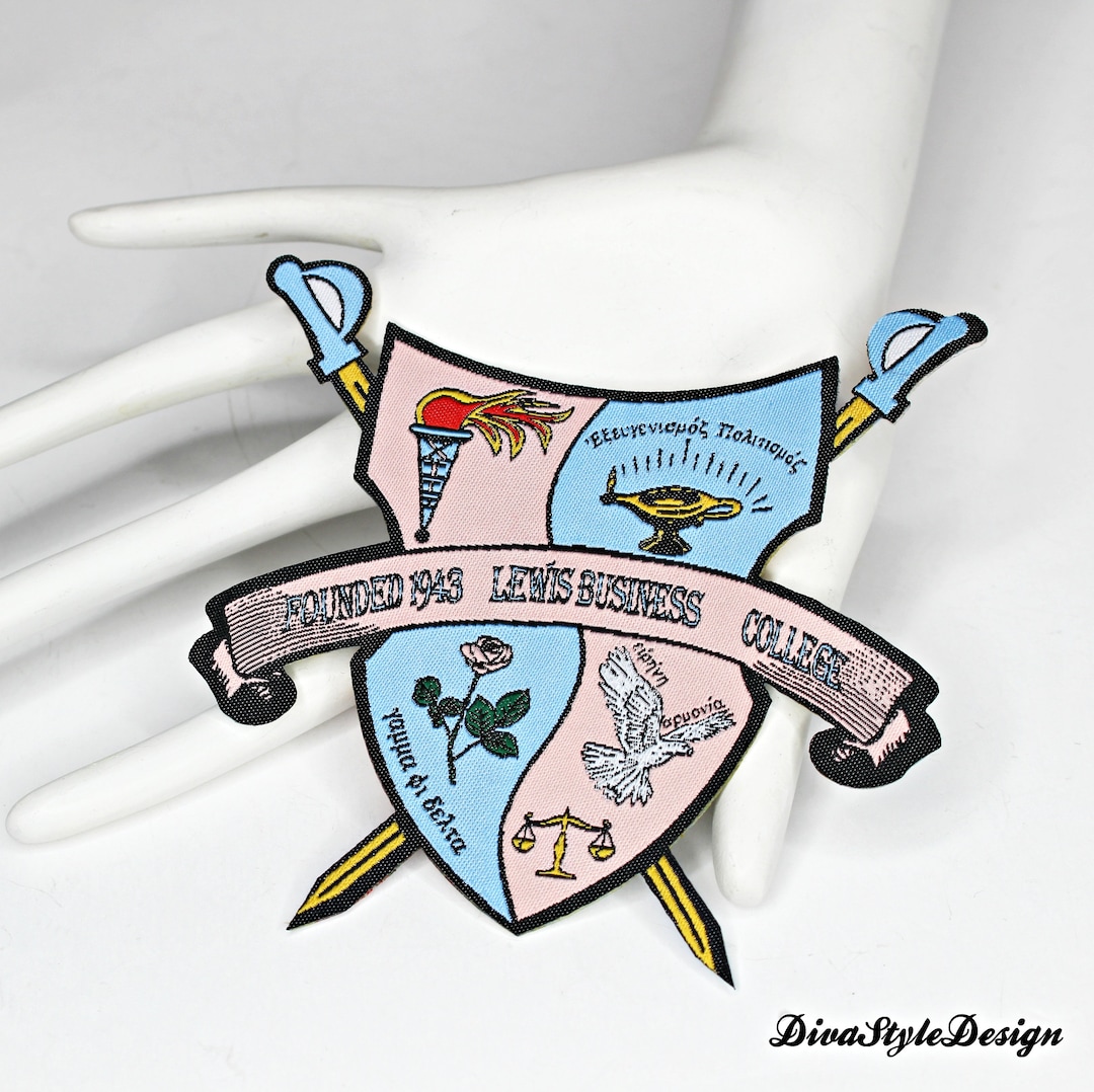 Gamma Phi Delta Shield Patch, Iron-on GPD Shield Patch, - Etsy