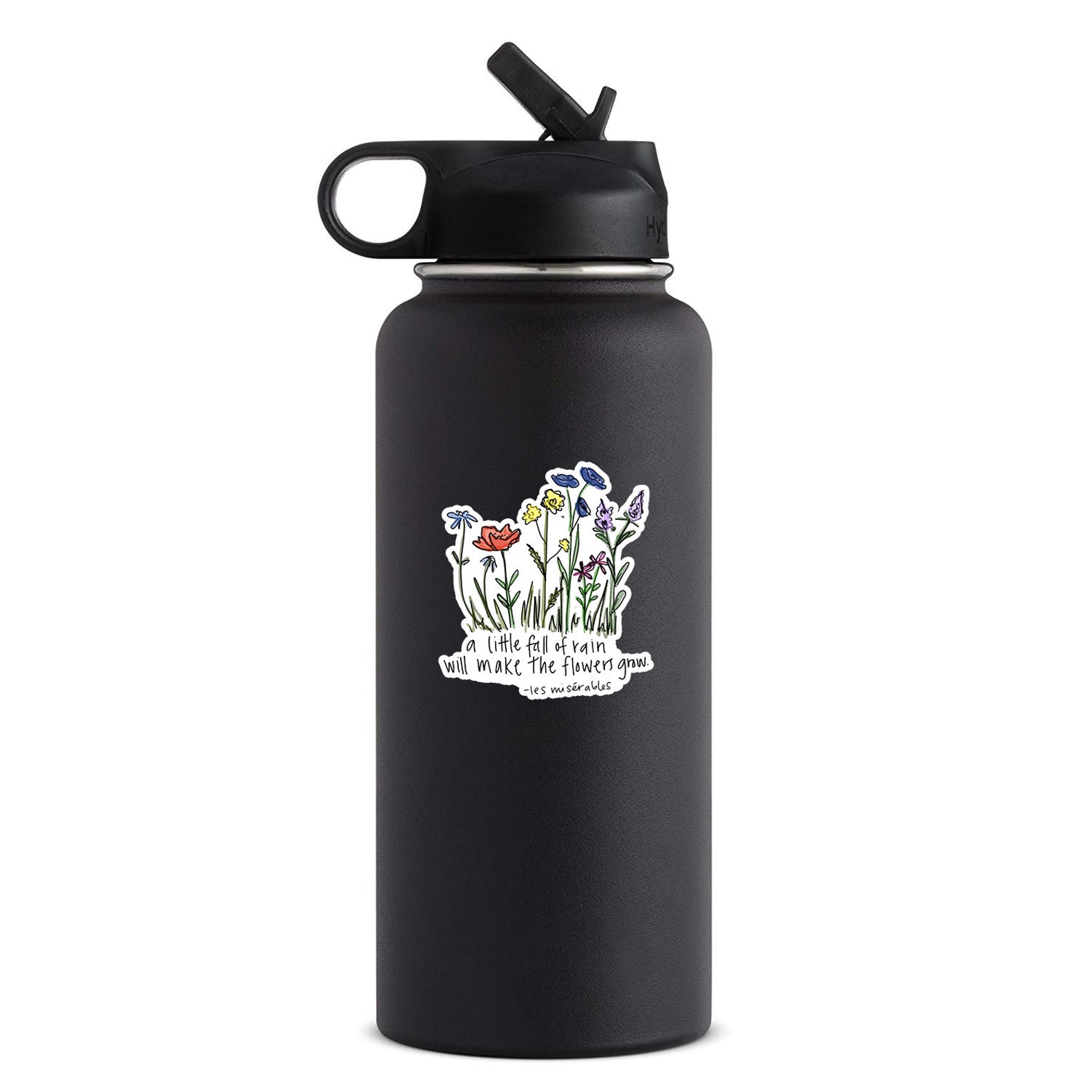 Les Miserables Floral Vinyl Sticker - Etsy