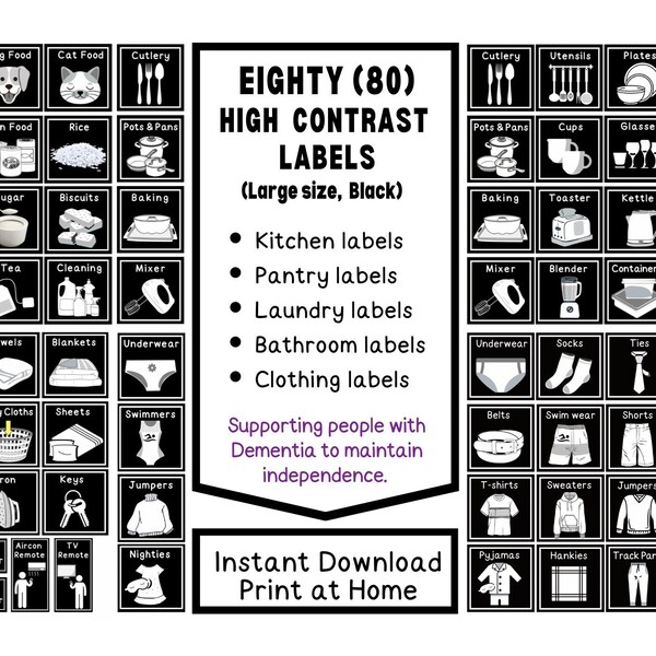 Senior Drawer Labels - Etsy