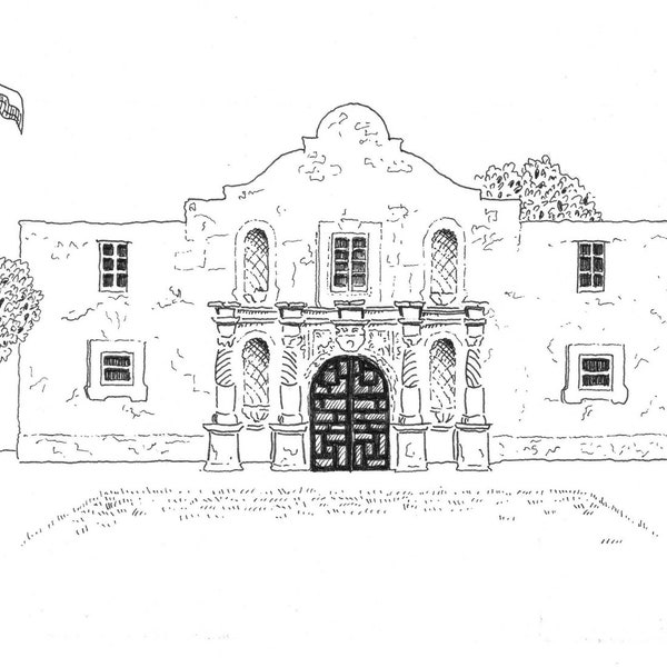 Remember the Alamo - Etsy