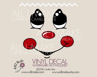 Chick Boy Face Vinyl Face Glass Block Vinyl Vinyl - Etsy