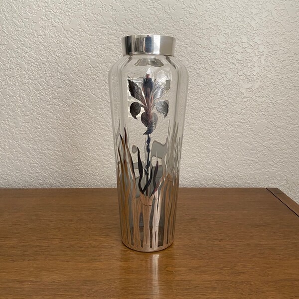 Glass Silver Overlay - Etsy