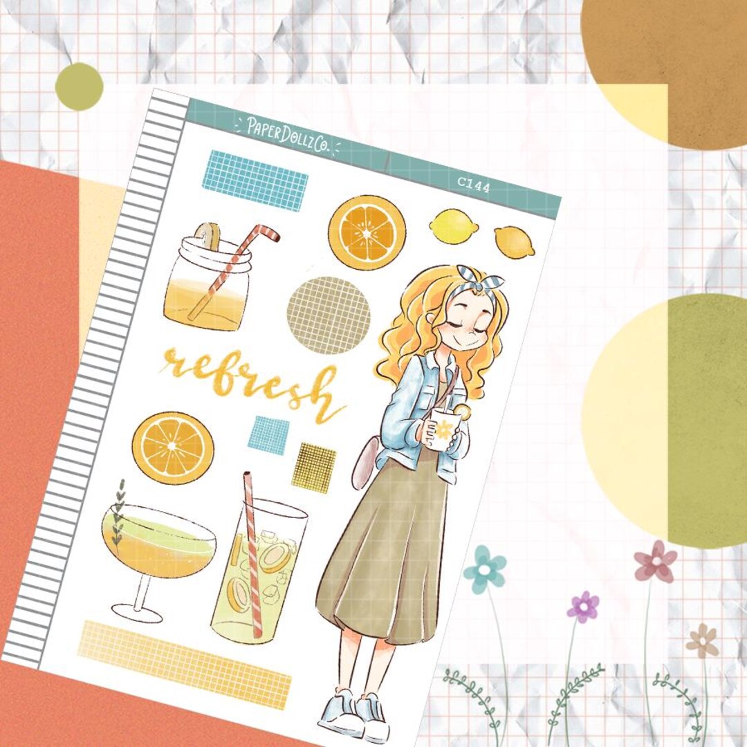 Refresh | Spring | Collection Stickers | C144 - Etsy