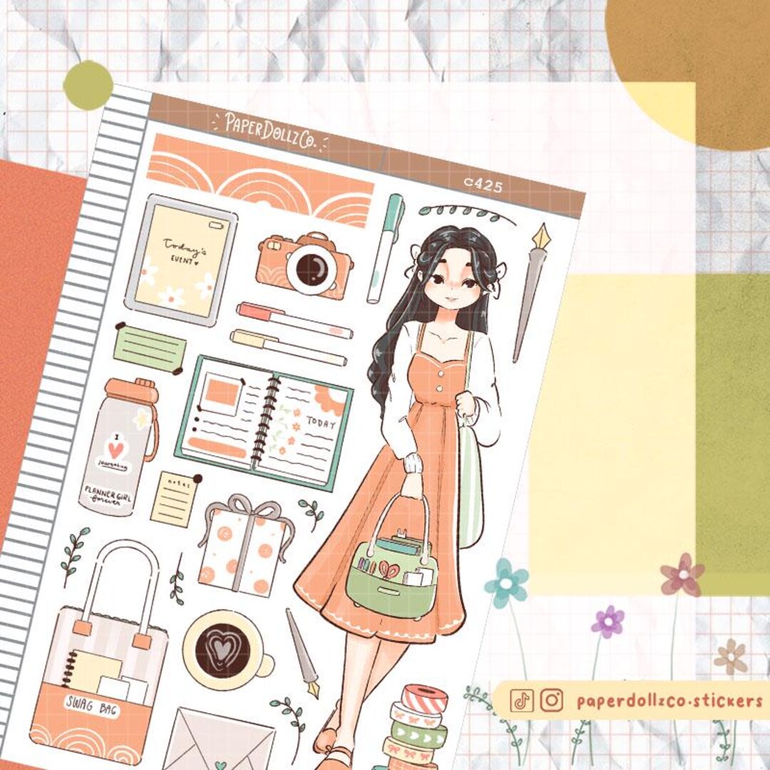 Meet up | Planner Girl | Collection Stickers | C425 - Etsy