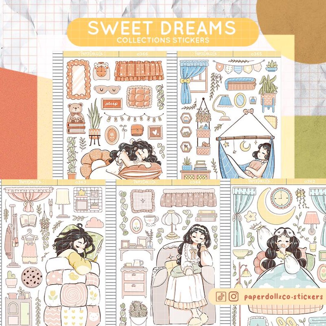 Sweet Dreams Collections Sticker - Etsy