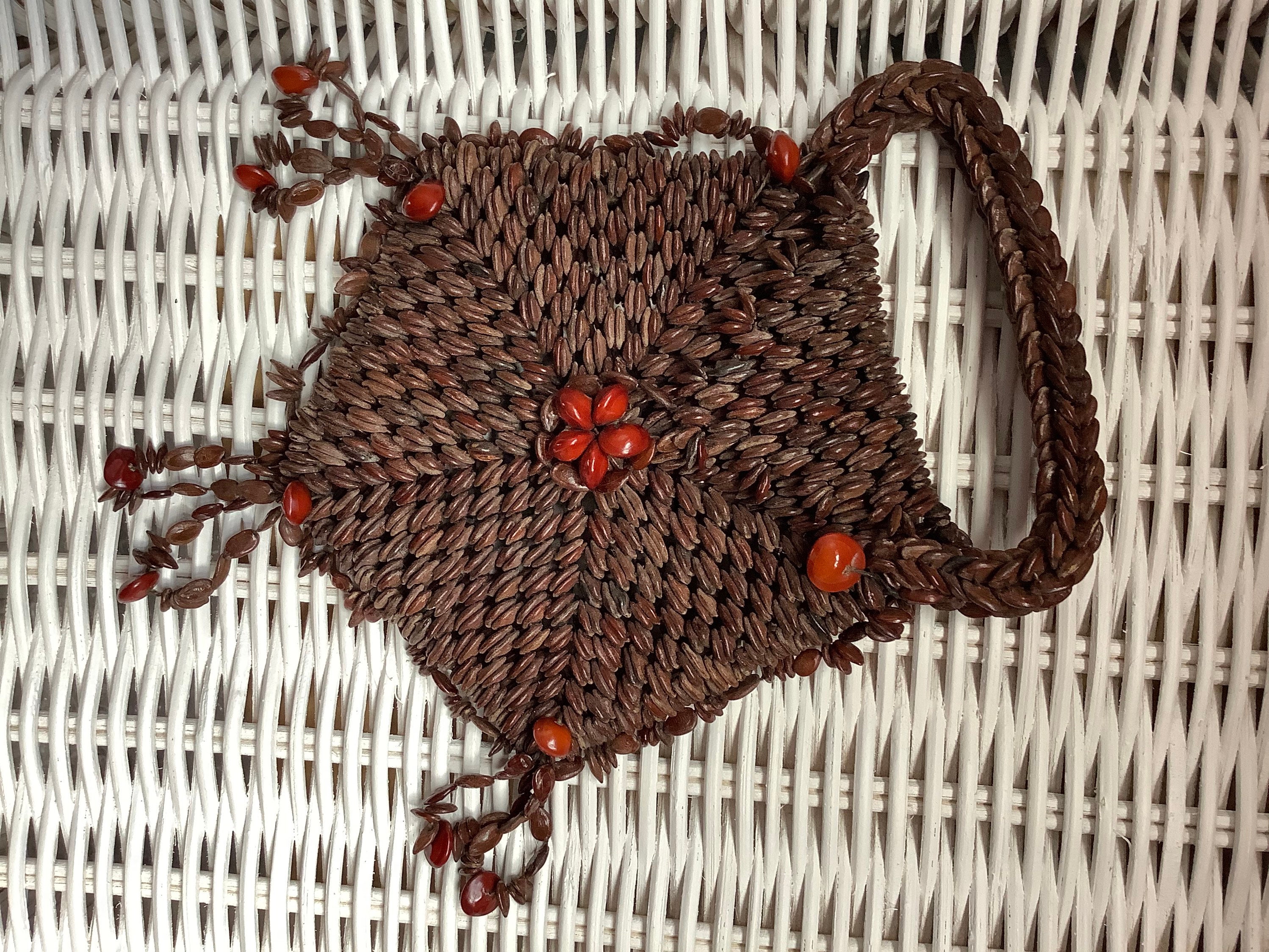 Appleseed Purse or Appleseed Bag Made From Ipil Ipil Tropical Acacia ...
