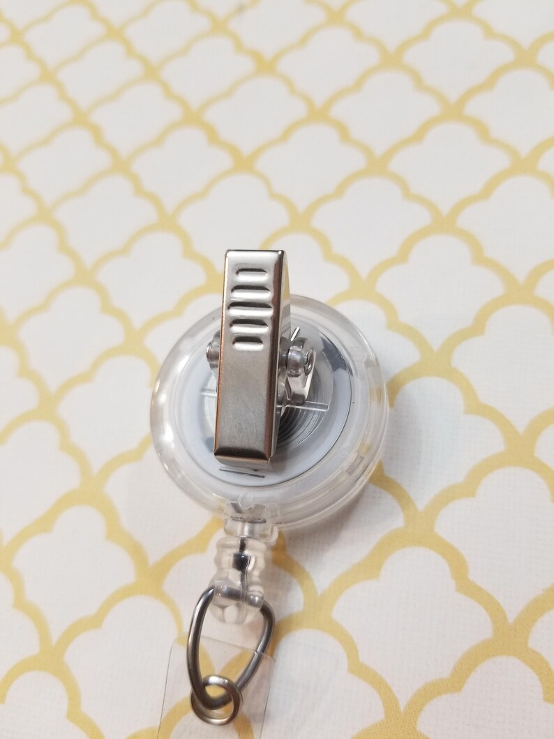 Disney beauty and the beast Id badge holder nurse gift | Etsy