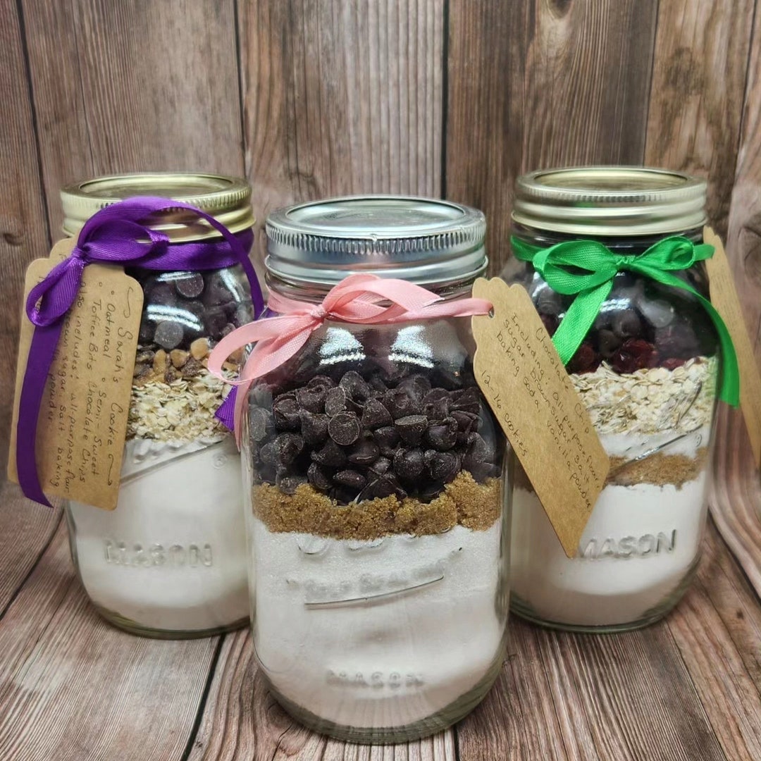 Cookie Mix Jar Gifts - Etsy